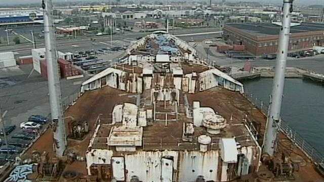 News 8's Jere Gish gets a look inside SS United States