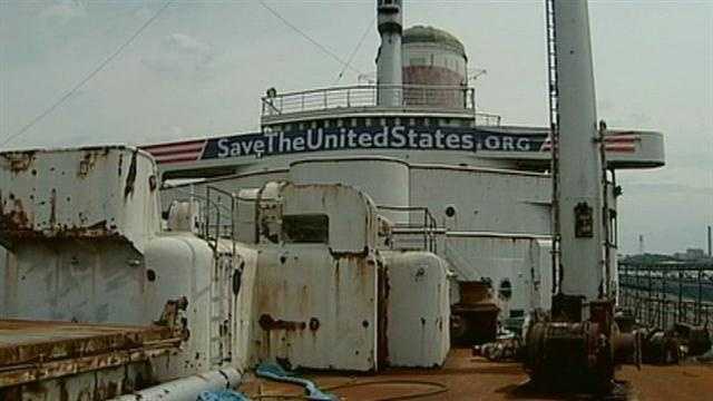 News 8's Jere Gish gets a look inside SS United States