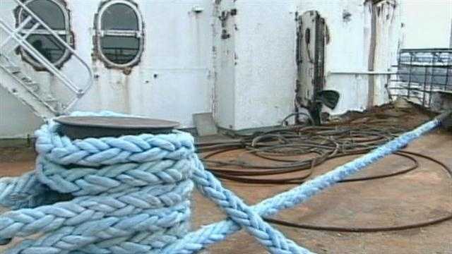 News 8's Jere Gish gets a look inside SS United States