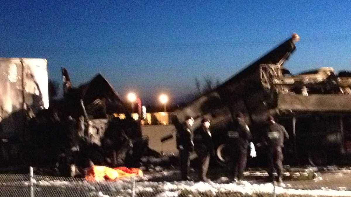 Photos: I-83 crash scene
