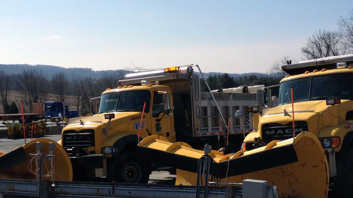 PennDOT crews prepare equipment
