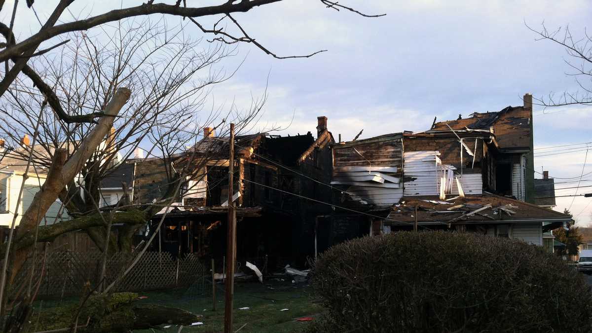 North Cornwall Township fire scene