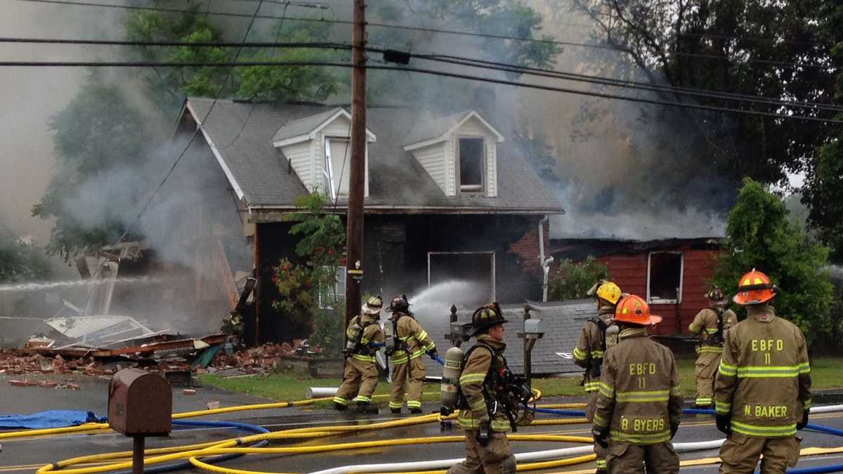 Explosion likely sparked blaze, fire chief says