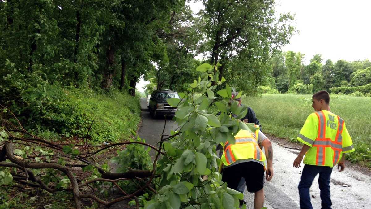 News 8 crews share storm damage photos