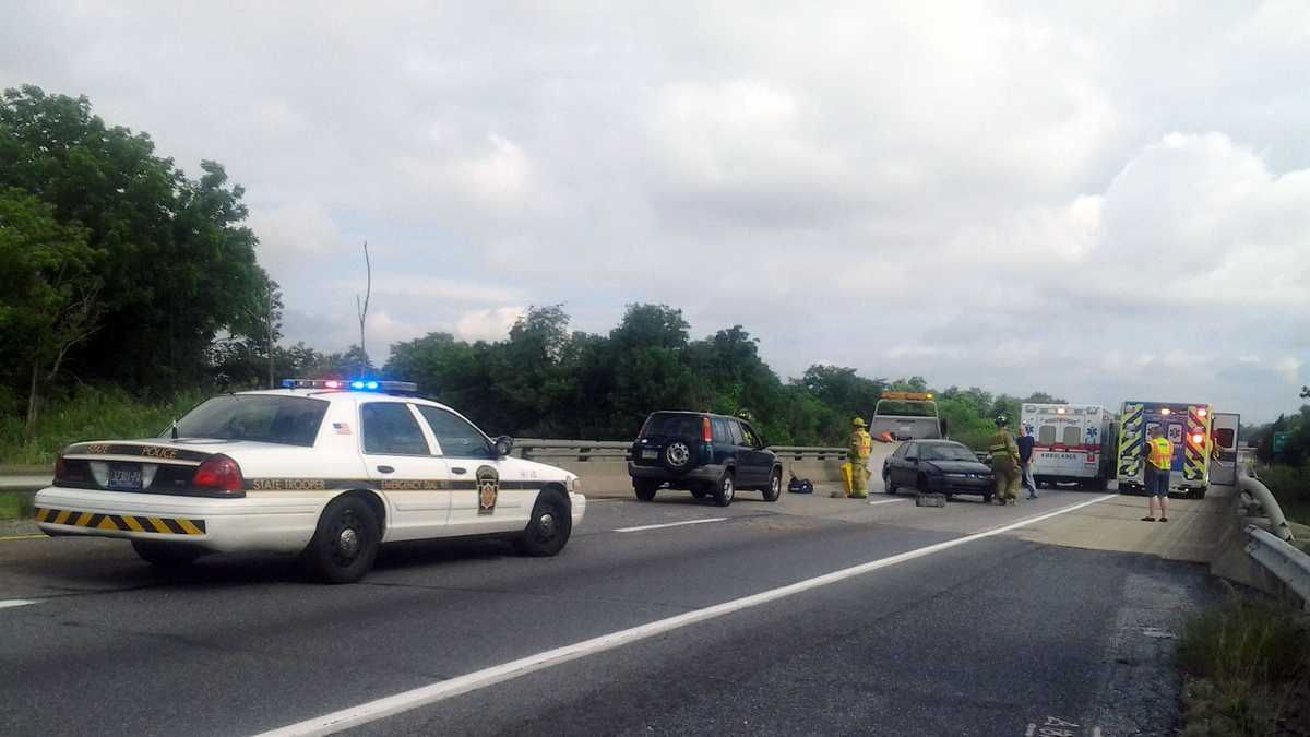 Crash Slows Traffic On Route 283