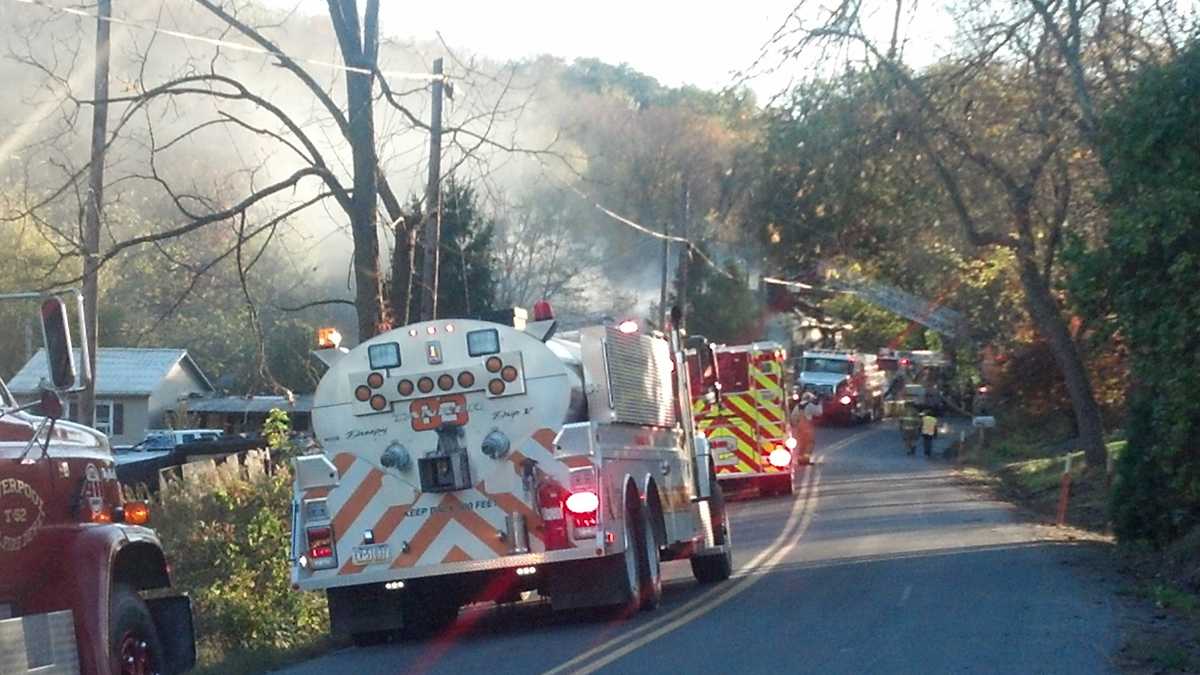 Photos: Fire destroys Perry County home