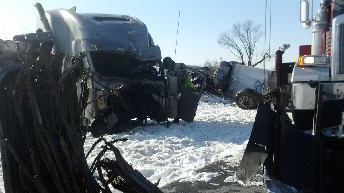 Photos: Route 222 crash scene