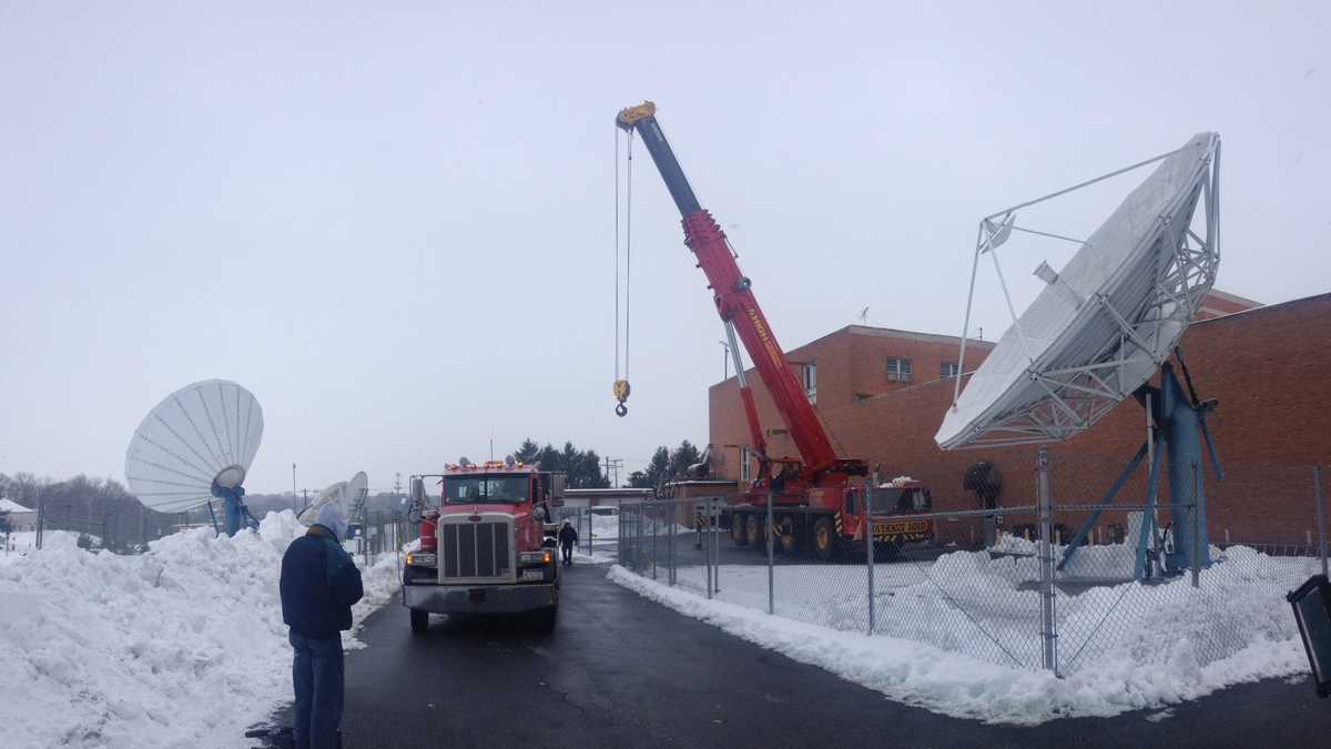 Photos: WGAL roof collapse scene