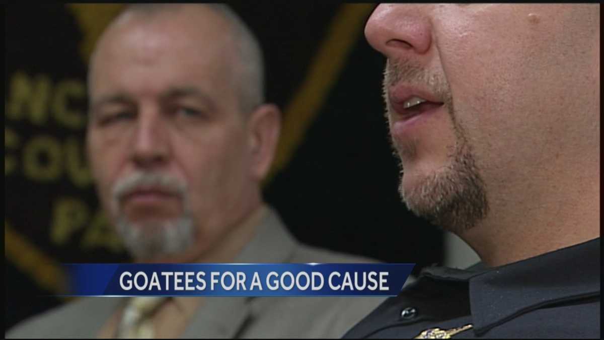 Police growing goatees for a good cause