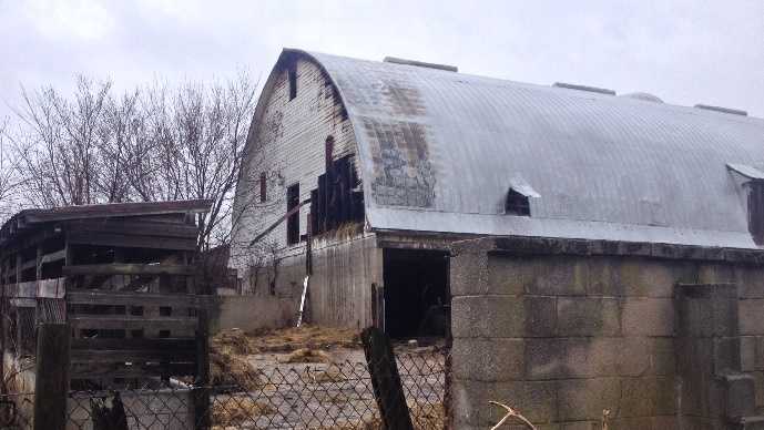 Adams County barn fire