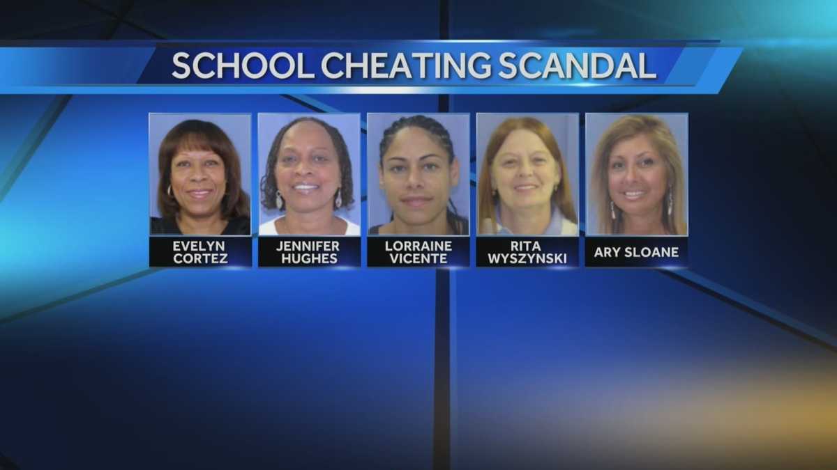 Principal, teachers arraigned in test cheating scandal