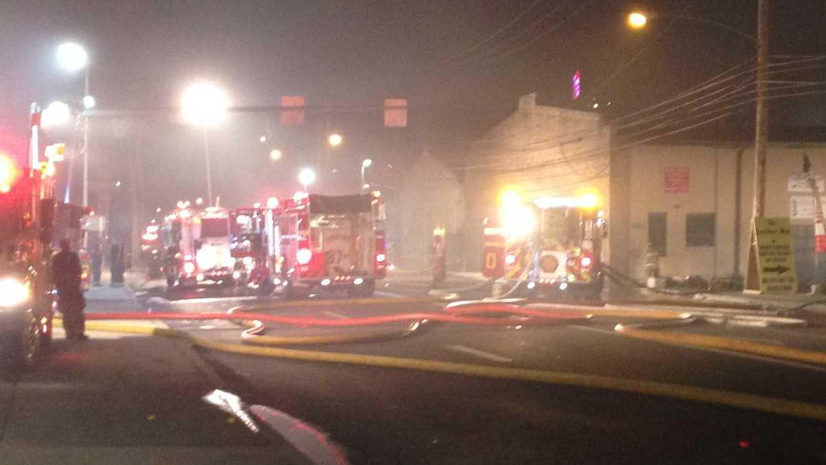 Photos: Crews battle major fire in Harrisburg