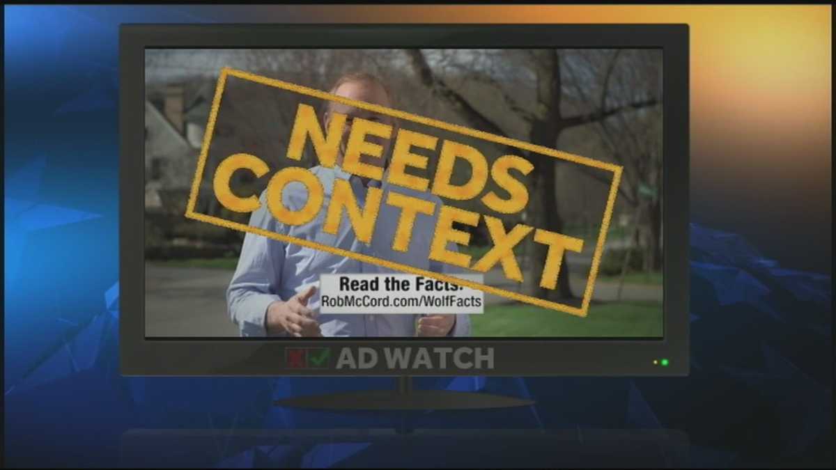 AD WATCH: Breakdown of McCord's ad about Wolf's business