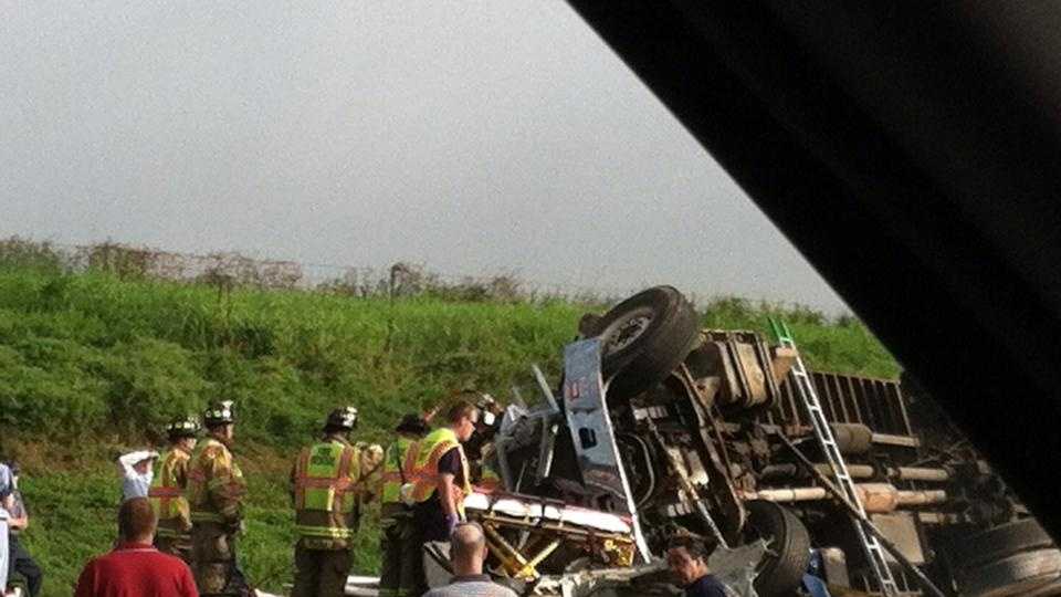 Photos: Route 222 crash