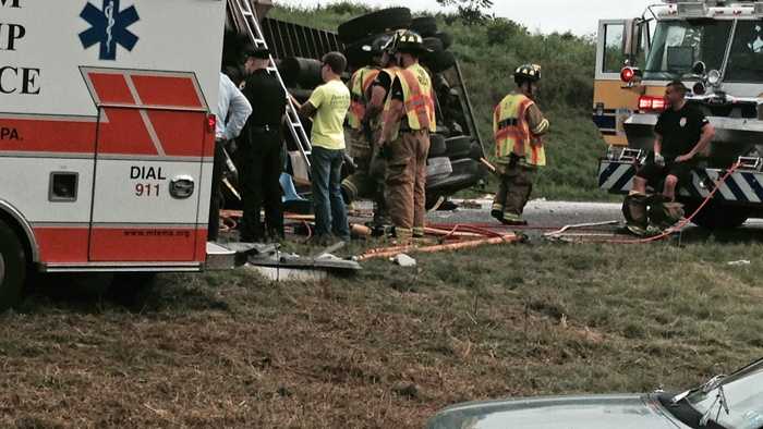 Photos: Route 222 crash