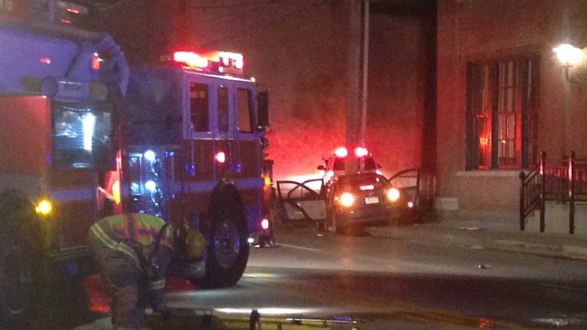 Photos: Cameron Street crash