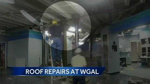 WGAL roof repaired