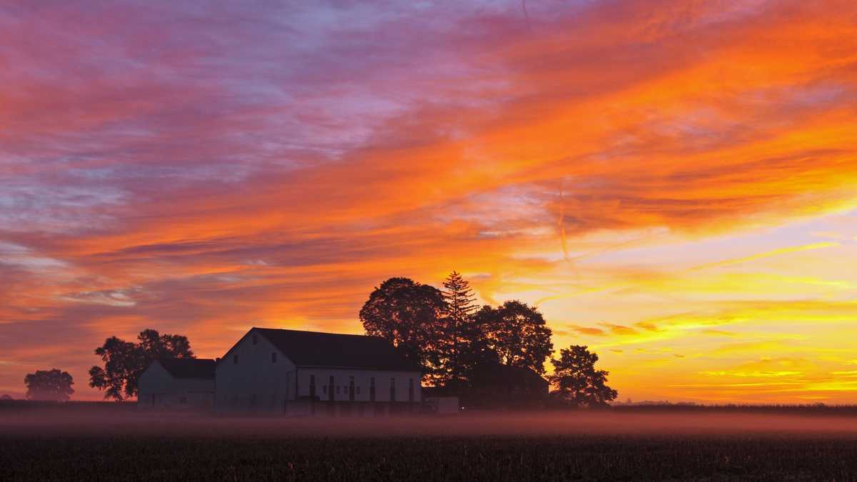 October Sky - See beautiful Pennsylvania landscapes on u local