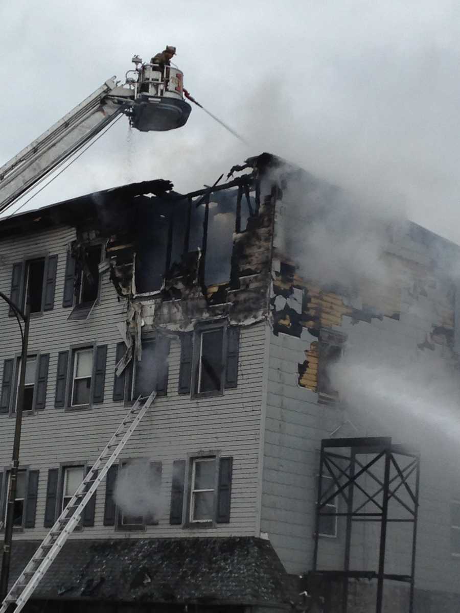 Photos: Crews fight apartment building fire in Steelton