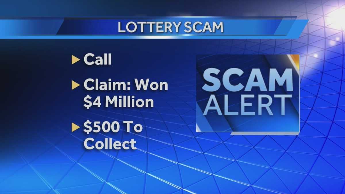 Video: Man loses money to lottery scam, police say