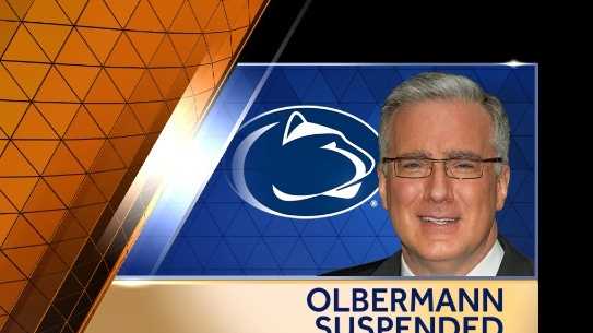 Keith Olbermann suspended over Penn State tweets