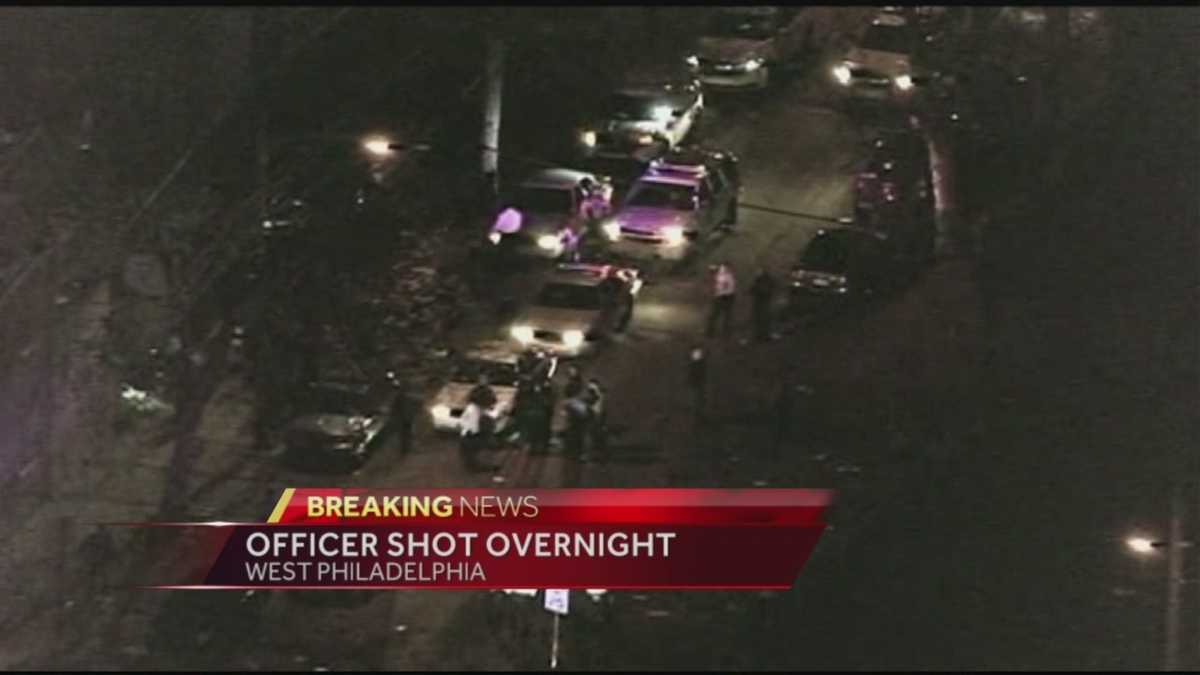 Philadelphia police officer shot