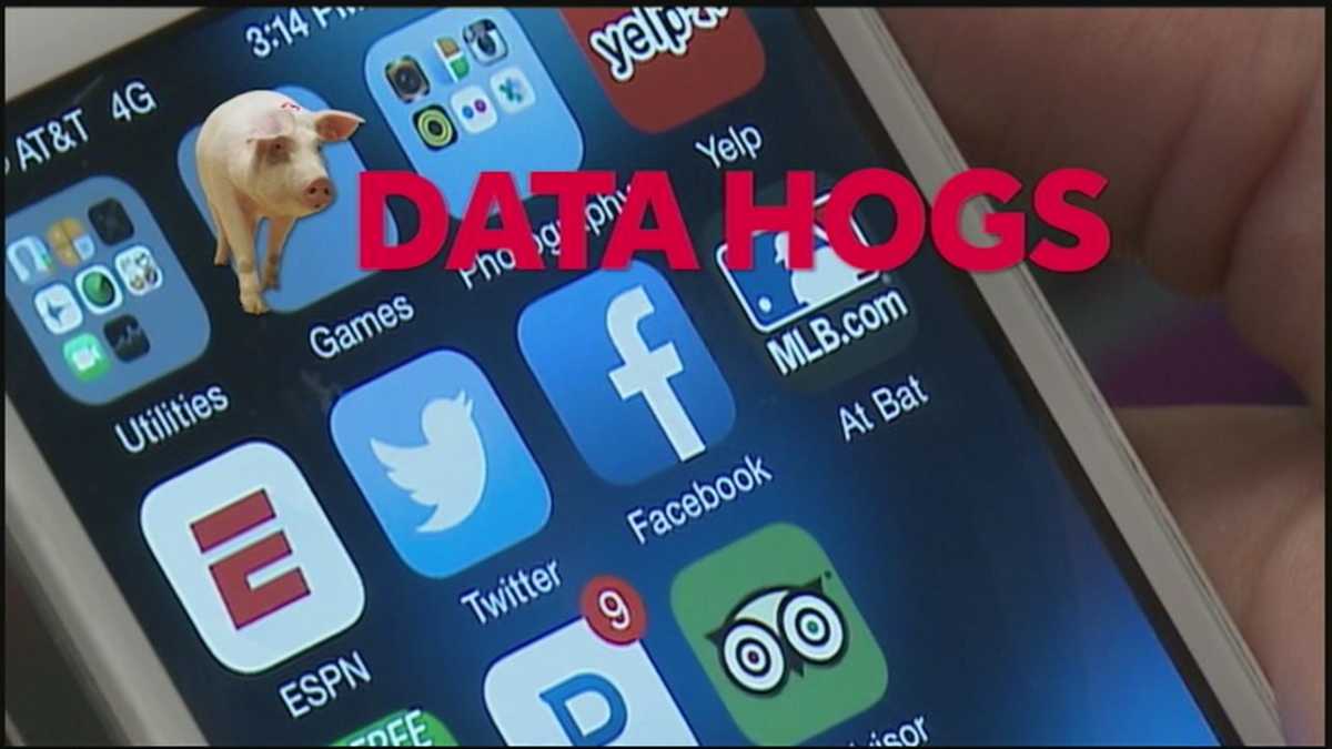 What are the data hogs on your phone?