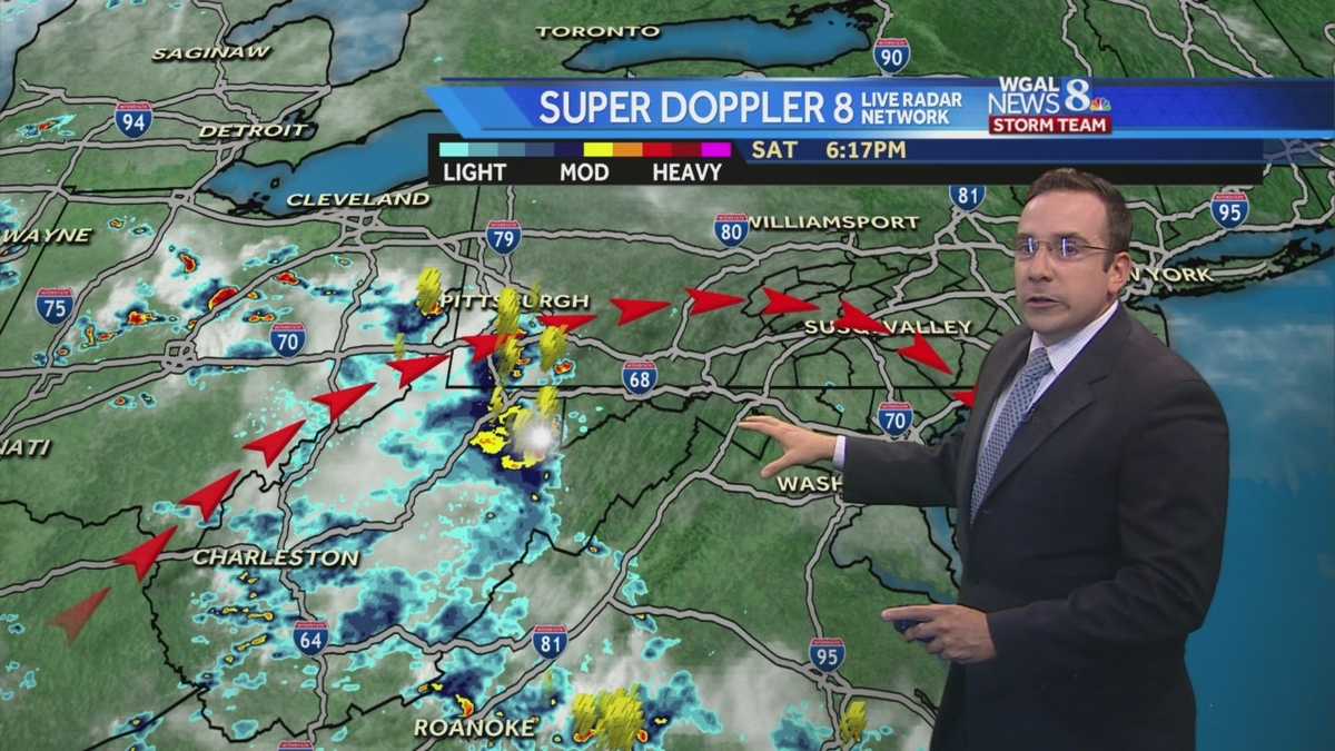Muggy, Hot, Hazy, and Humid Weather with Scattered Storms
