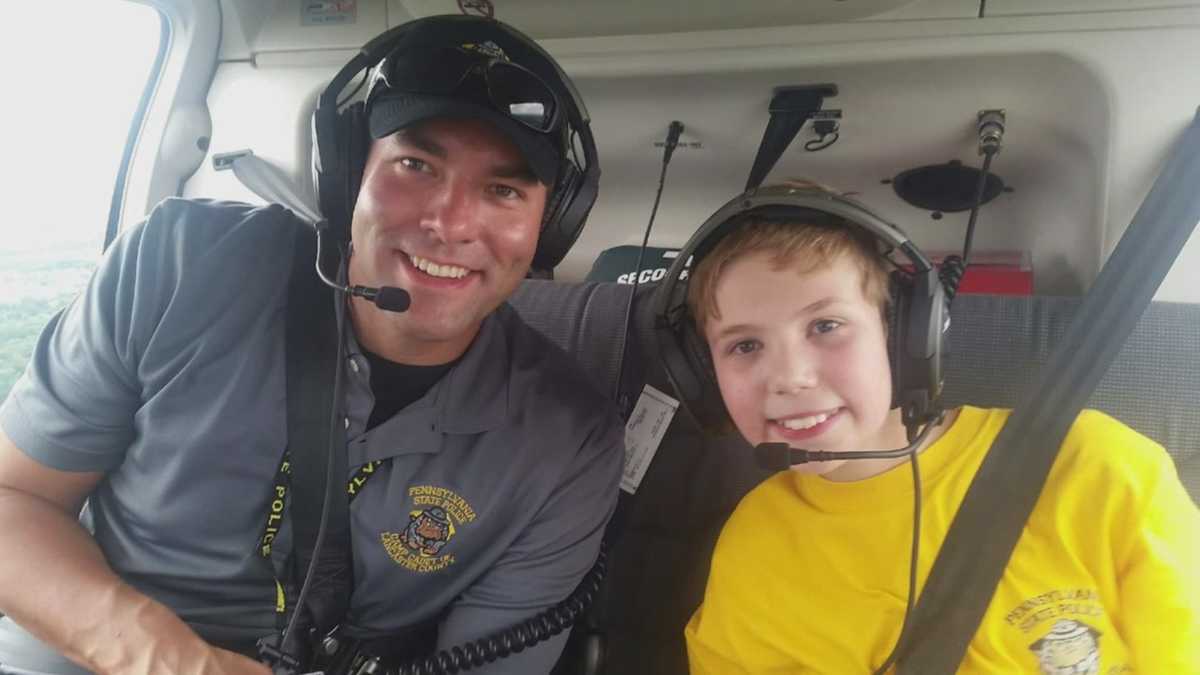 Pennsylvania State Police help make wish of boy with genetic brain ...
