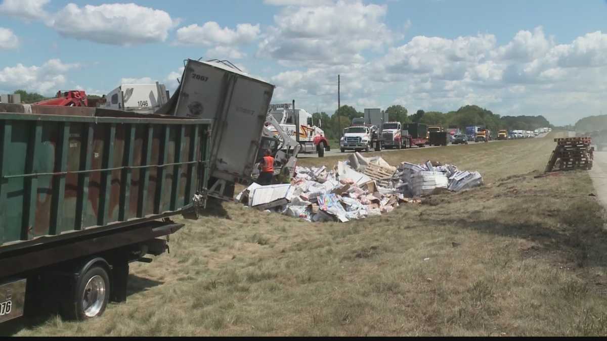 Photos: Driver killed in I-81 crash