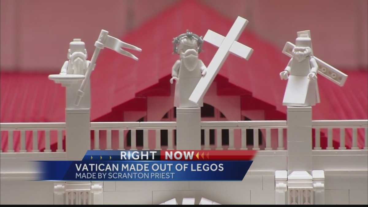 Pa. priest builds Lego Vatican
