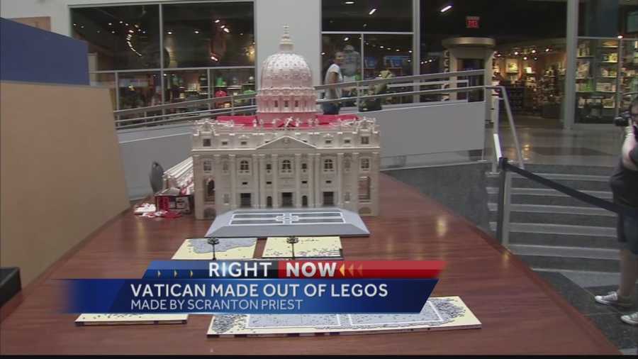 Pa. priest builds Lego Vatican