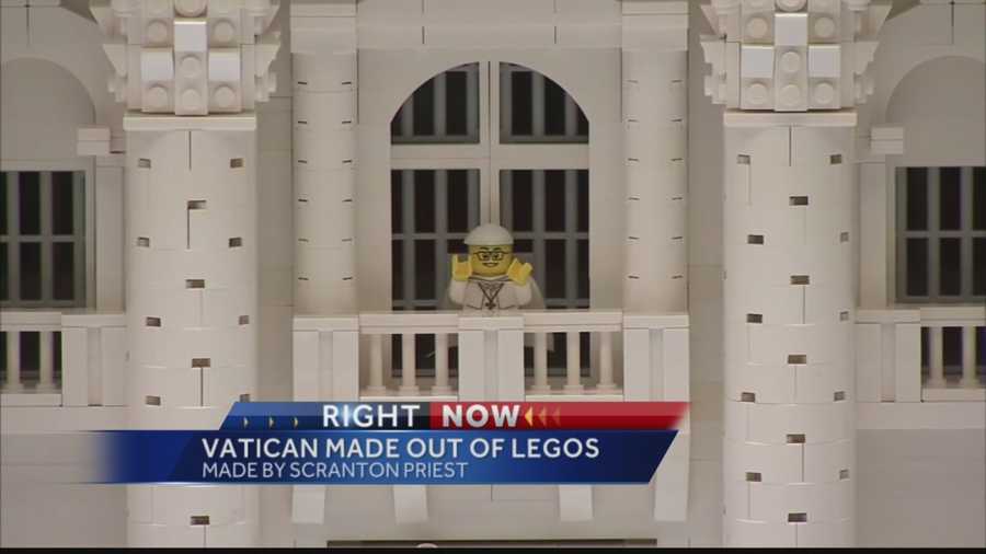 Pa. priest builds Lego Vatican
