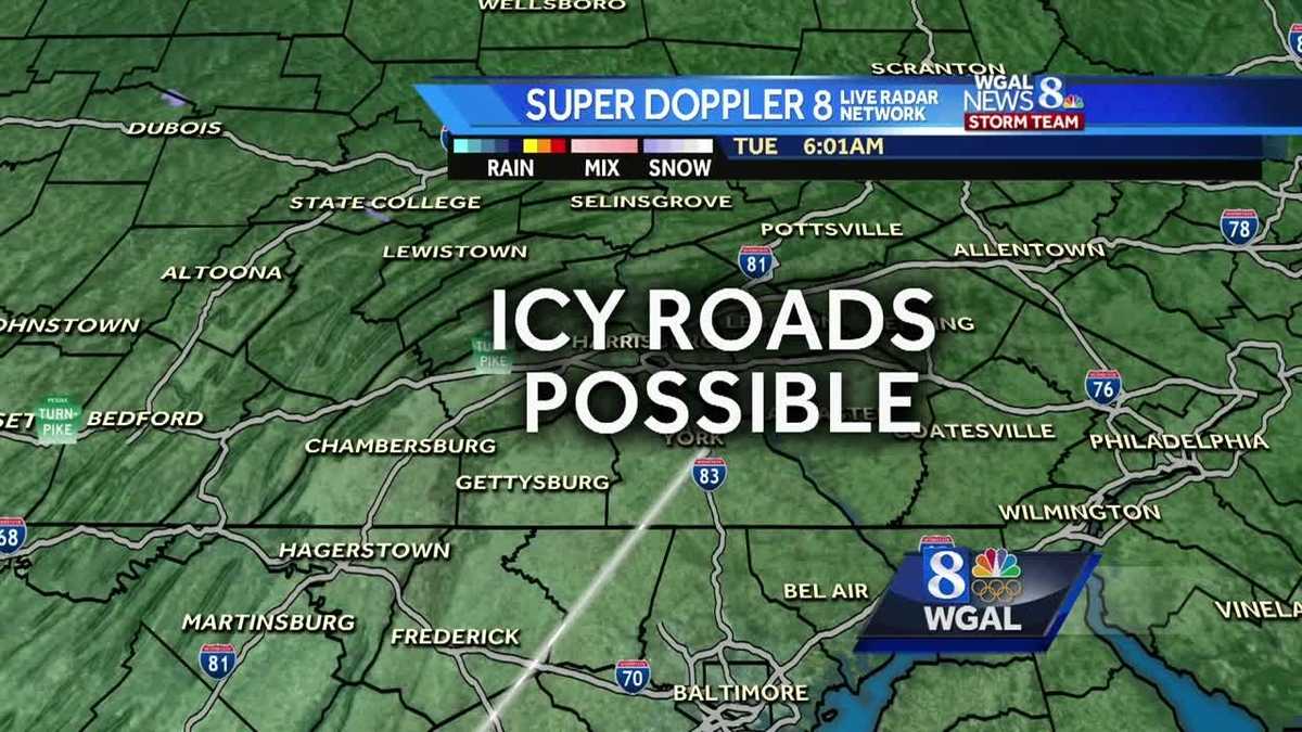 TRAFFIC ALERT - Some roads icy this morning