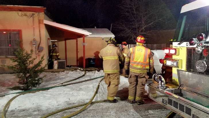 Four people displaced by Gettysburg house fire