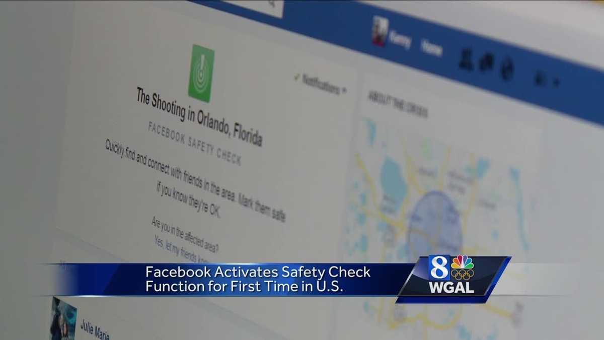 Facebook activates safety check function for first time in U.S.