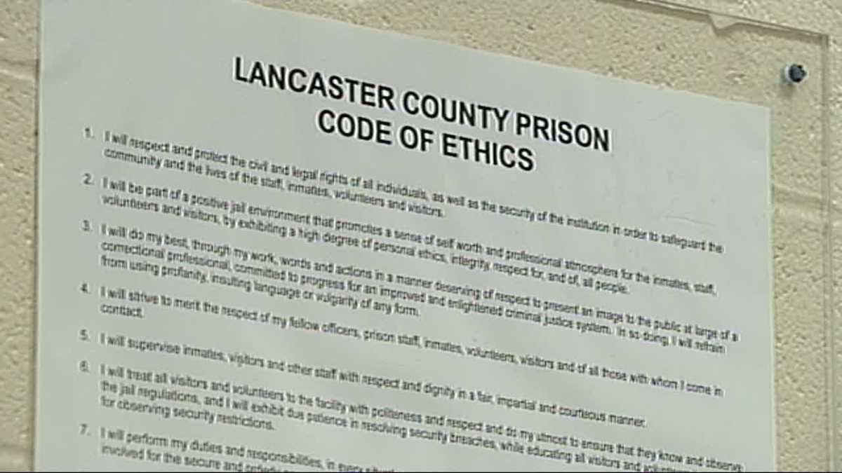 See what it's like inside Lancaster County Prison