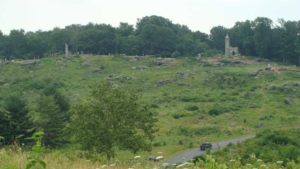 Crossroads of history -- the momentous places of the Gettysburg Battlefield