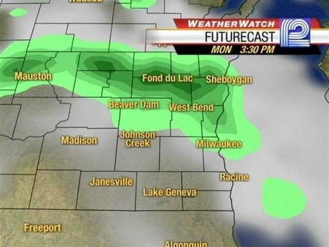 Hour-By-Hour Radar Forecast