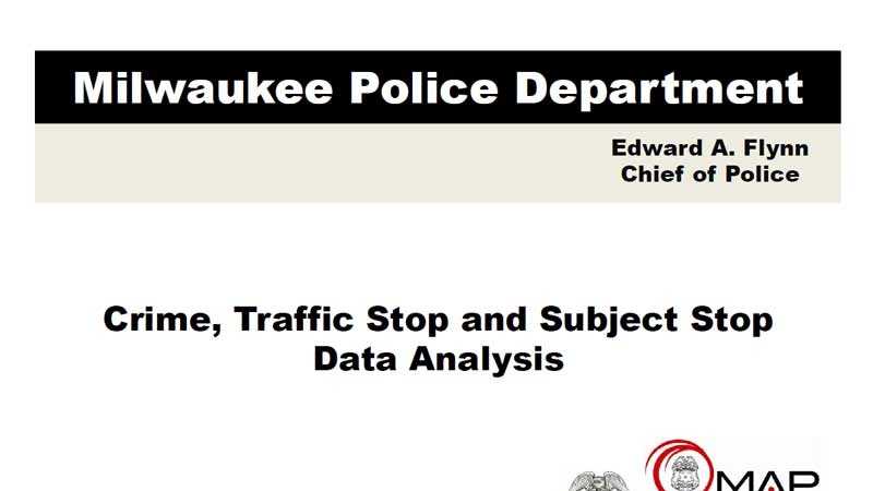 MPD's report on crime, traffic stop, subject stop data analysis