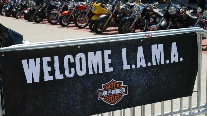 Latin American riders celebrate at Harley