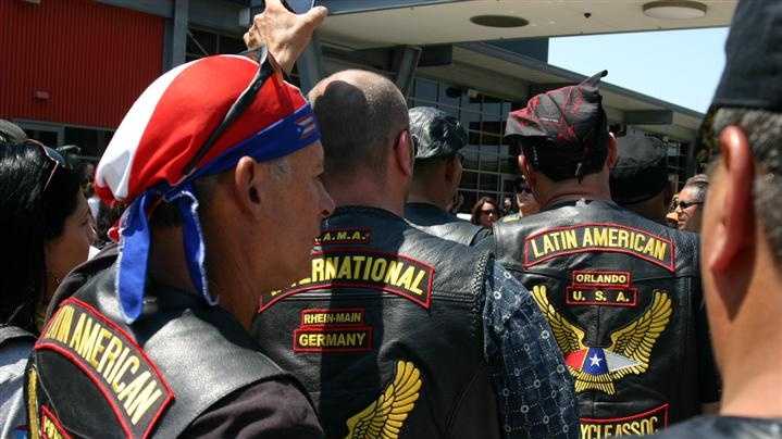 Latin American riders celebrate at Harley