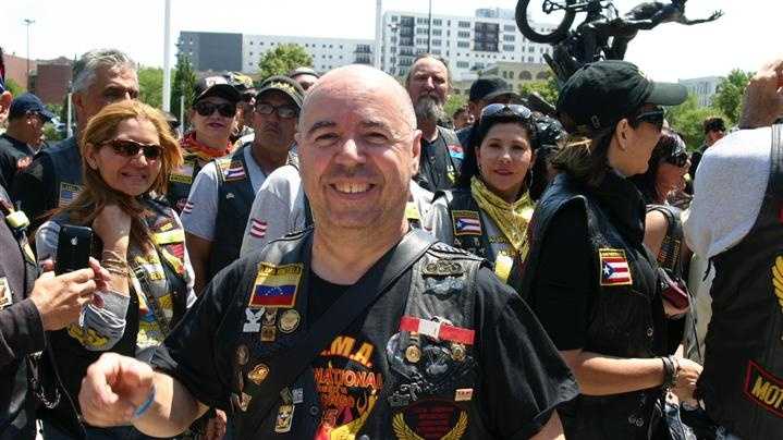 Latin American riders celebrate at Harley