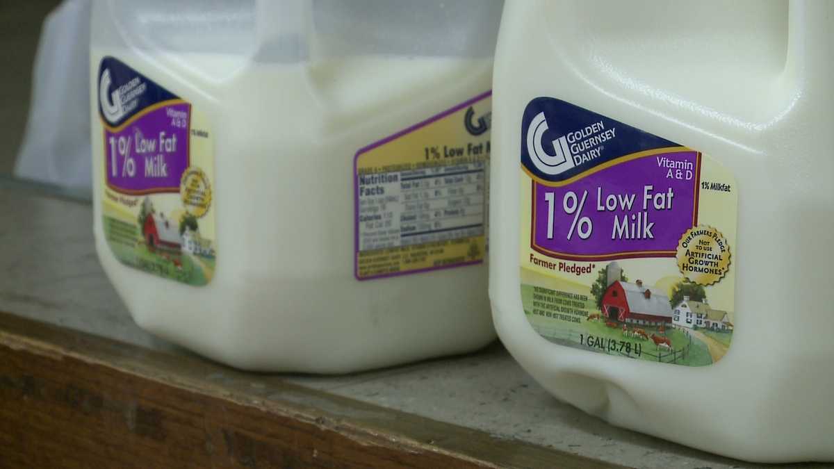 Golden Guernsey milk donated to charity