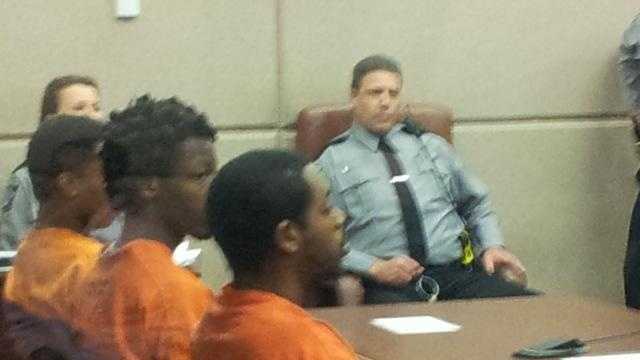 Photos: Suspects in Evon Young's death appear in court