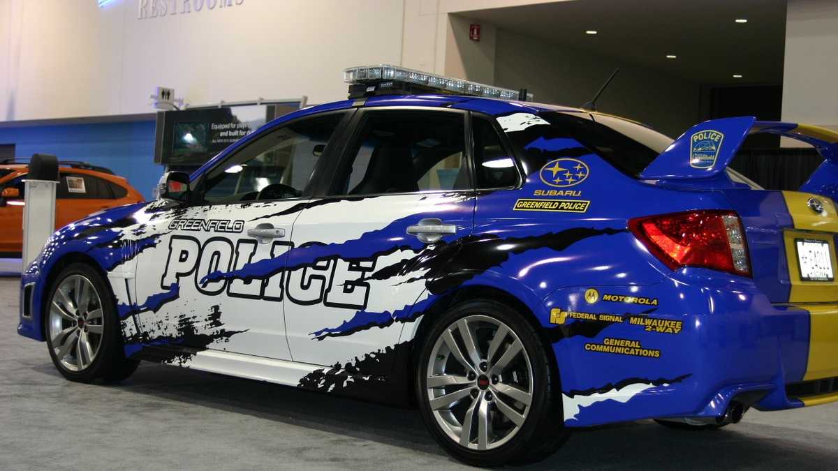 Photos: Greenfield PD's eye-catching new police car