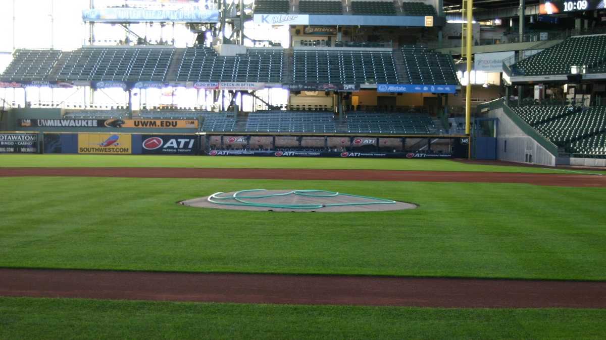 Play Ball! Miller Park grounds ready for exhibition, Opening Weekend games