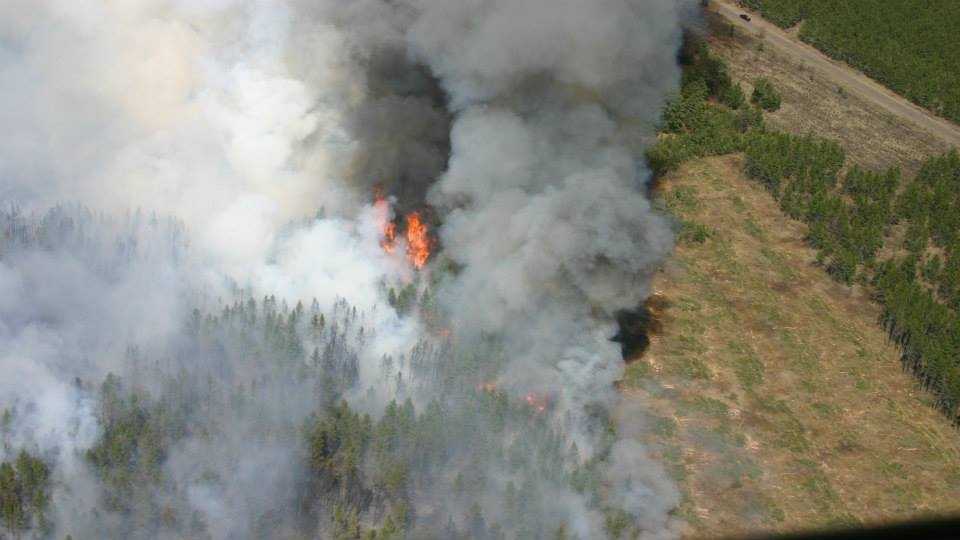 Photos: Northern Wisconsin wildfire