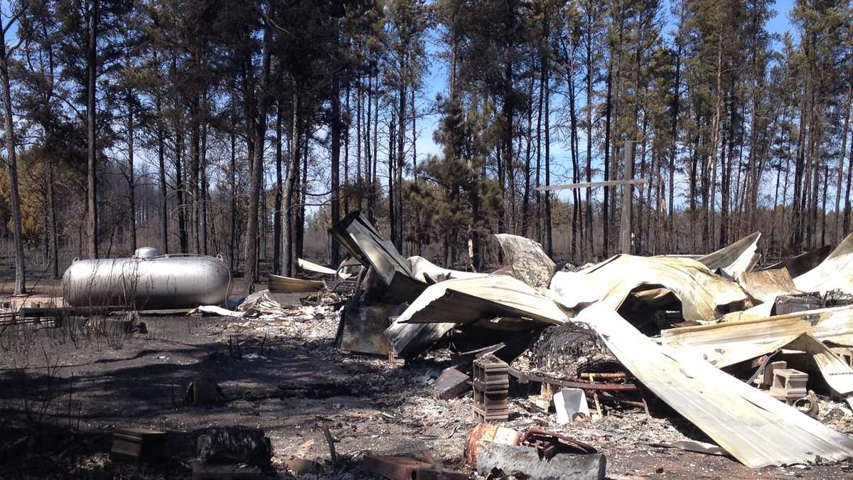 Photos: Northern Wisconsin wildfire