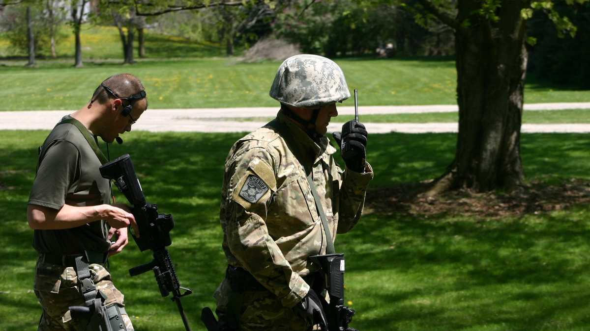 SWAT training exercise in Washington County